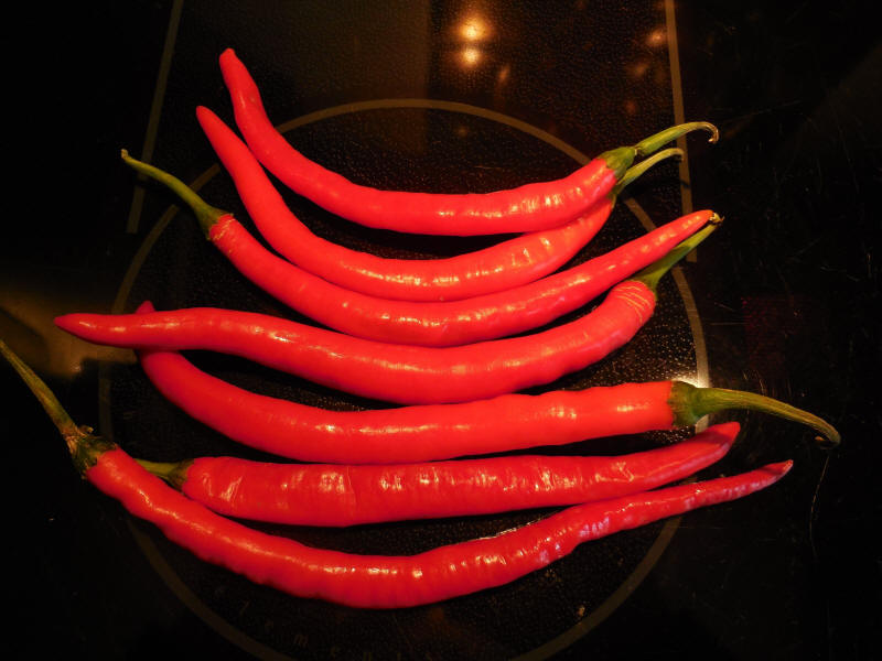 Peppers, Italian Long Hot - Ingredients Descriptions and Photos